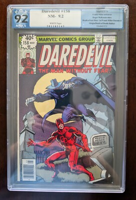 Daredevil #158 PGX 9.2 (Marvel Comics May 1979) 1st Frank Miller | eBay
