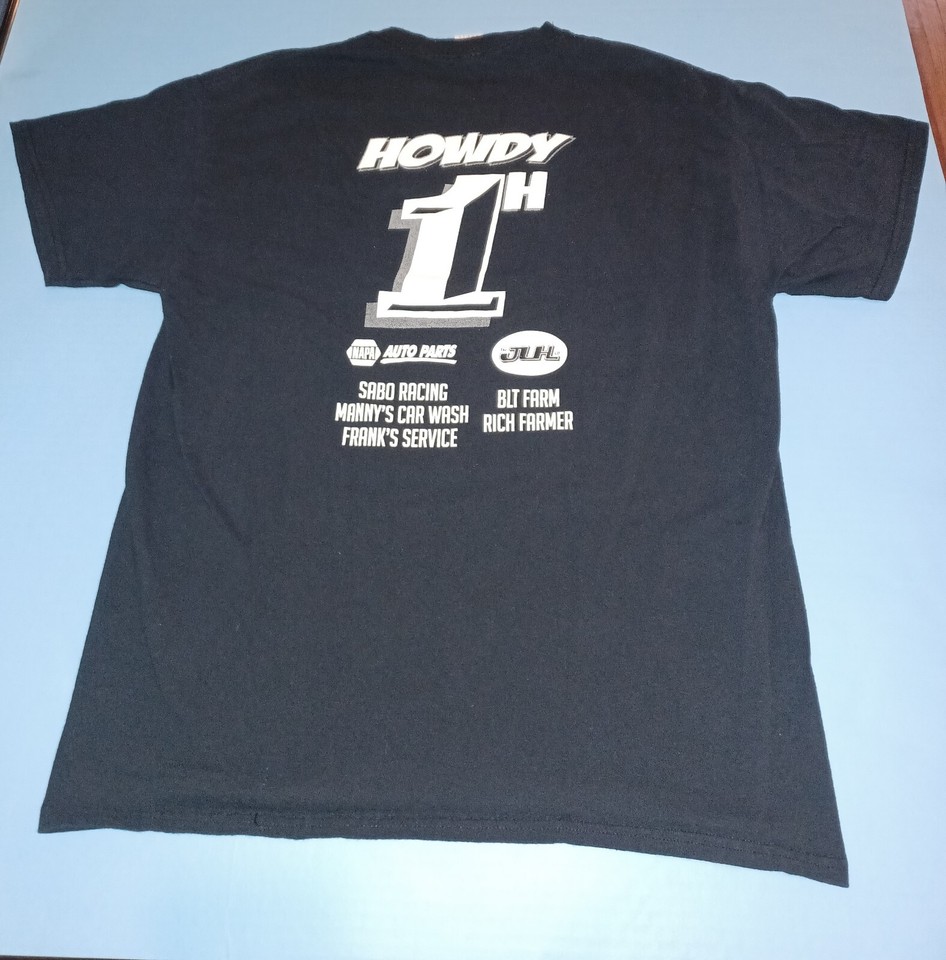 Howdy Racing 2017 Rookie Of The Year Mens Tee Shirt Sz Lg | eBay