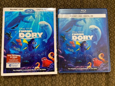 Finding Dory: Disney PIXAR] Blu-Ray/DVD + Digital ] 2 Disc Set] New ...