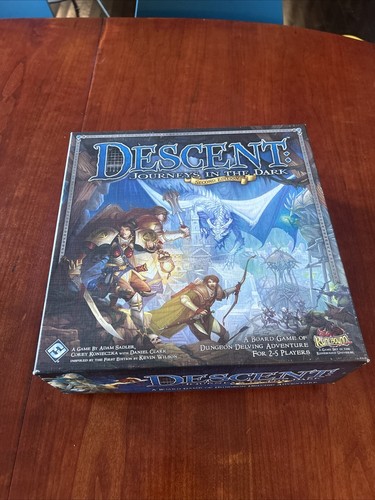 Descent Journeys in the Dark 2nd Second Edition Board Game Core + BONUS ...