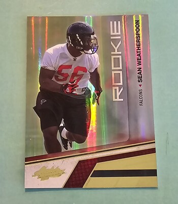 2010 Panini Absolute Memorabilia SEAN WEATHERSPOON #185 Rookie RC #/299 ...