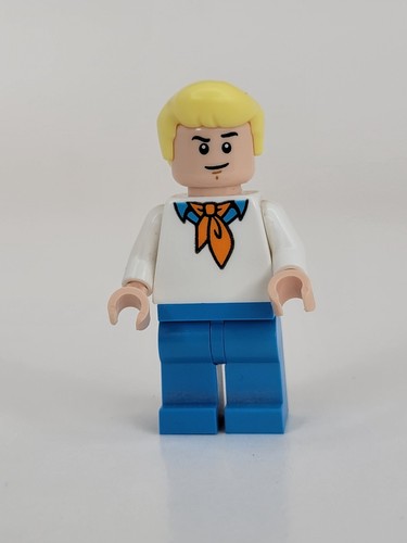 Lego Fred Jones Minifigure (scd008) Scooby-Doo Mystery Machine 75902 Q7 ...