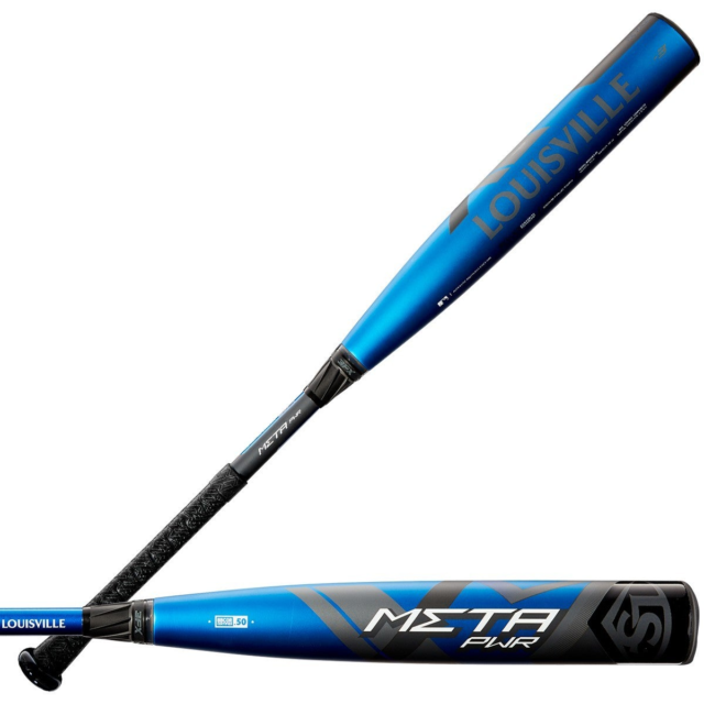 Louisville Slugger 33 inch Meta PWR BBCOR Baseball Bat - Blue for sale ...