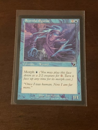Magic the Gathering Scourge Scornful Egotist | eBay