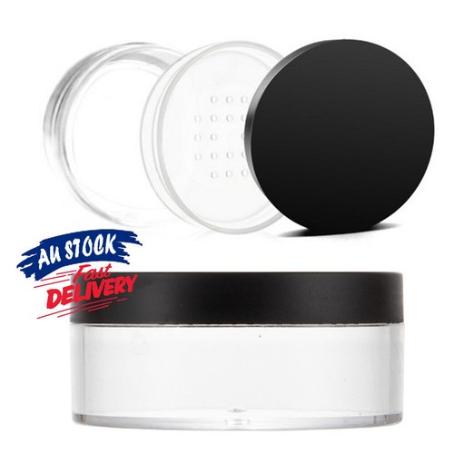 50g Cosmetic Jar Plastic Empty Sifter Loose Refillable Makeup Powder ...