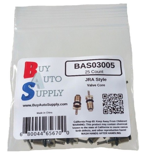 25 Qty A/C JRA Schrader Valve Core *Fits* Honda Ford Nissan GM Hyundai ...