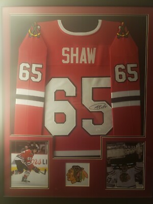 ANDREW SHAW AUTOGRAPHED CHICAGO BLACKHAWKS JERSEY JSA COA FRAMED | eBay
