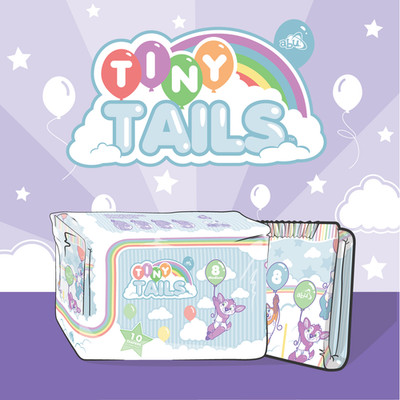 ABUniverse TinyTails Diapers (Pack of 10 or Case of 40) ABDL | eBay
