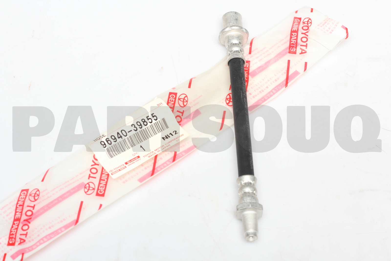 9694039855 Genuine Toyota HOSE, FLEXIBLE, NO.1(FOR FRONT) 96940-39855 ...