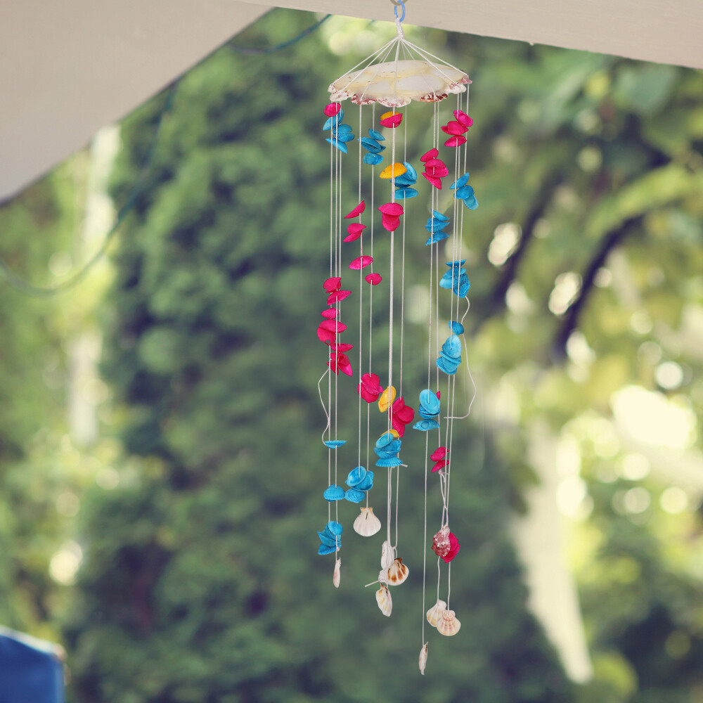 Hanging Seashell Wind-bell Wedding Decoration Ocean Decorations Lovers ...