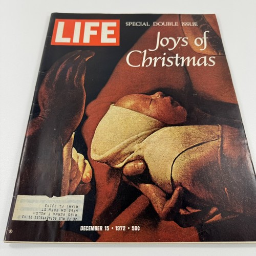 Vintage LIFE MAGAZINE DECEMBER 15, 1972 JOYS OF CHRISTMAS ADS Ephemera ...