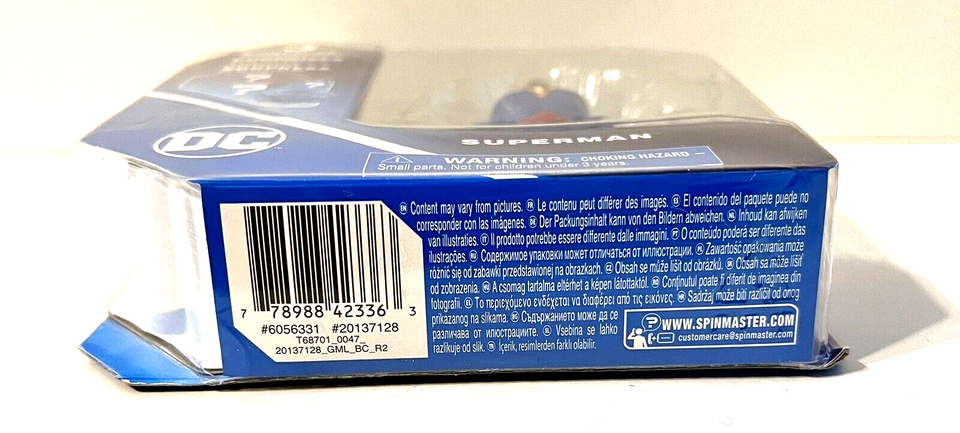 DC Superman Spin Master 4" Action Figure With Three Surprise ...
