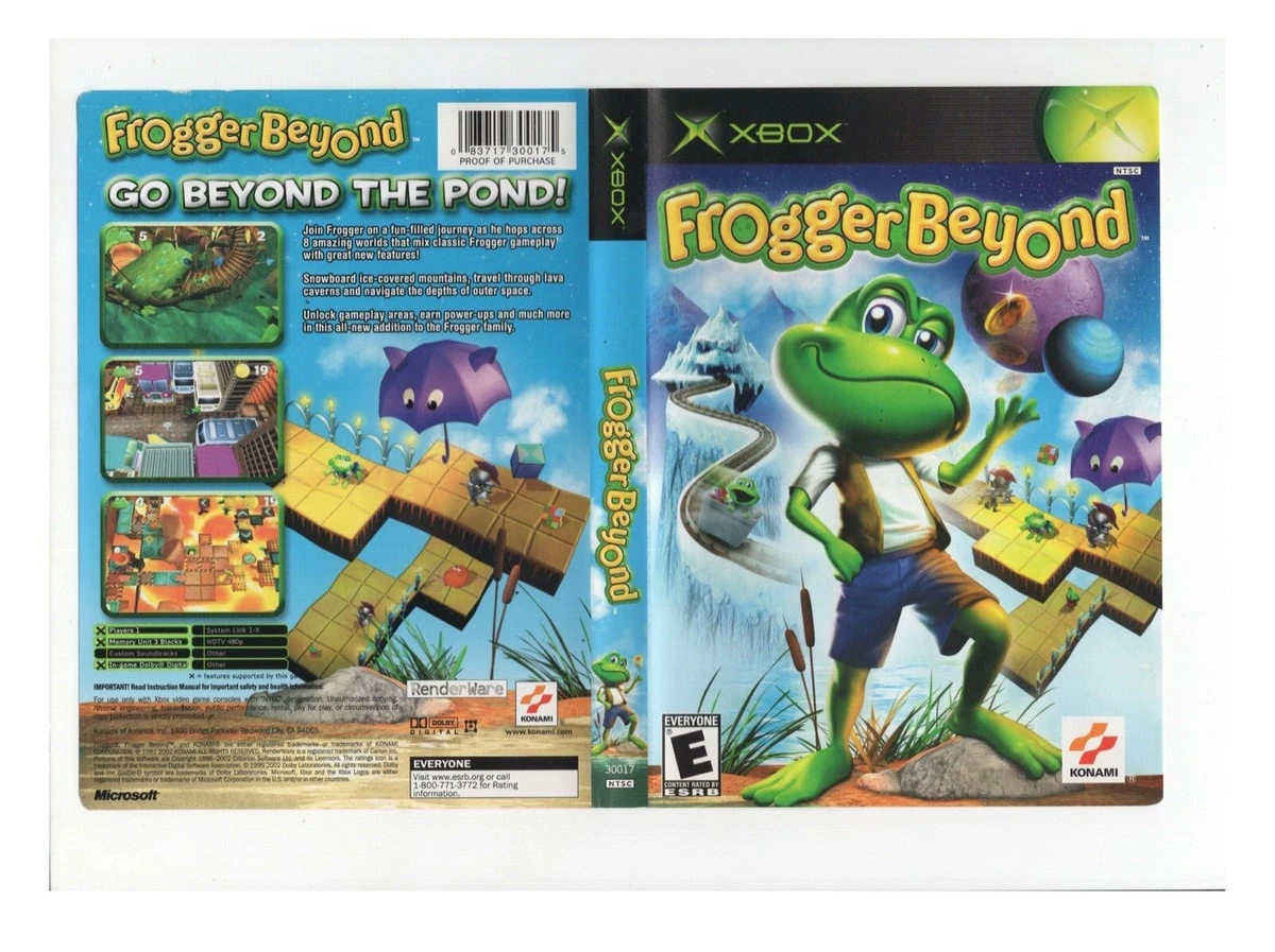 Frogger Box Art