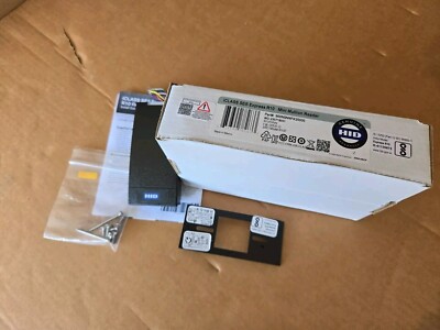 HID iCLASS SE Express R10 Access Mini Mullion Reader 900NSNNFK20000 New ...
