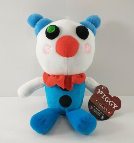 Piggy CLOWNY Roblox Series 1 - 8" Collectible Stuffed Plush Toy - NEW WITH TAGS! | eBay