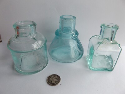 Starter Ink Collection 3 Different Ink Bottles Cone, House, Spool Inks ...