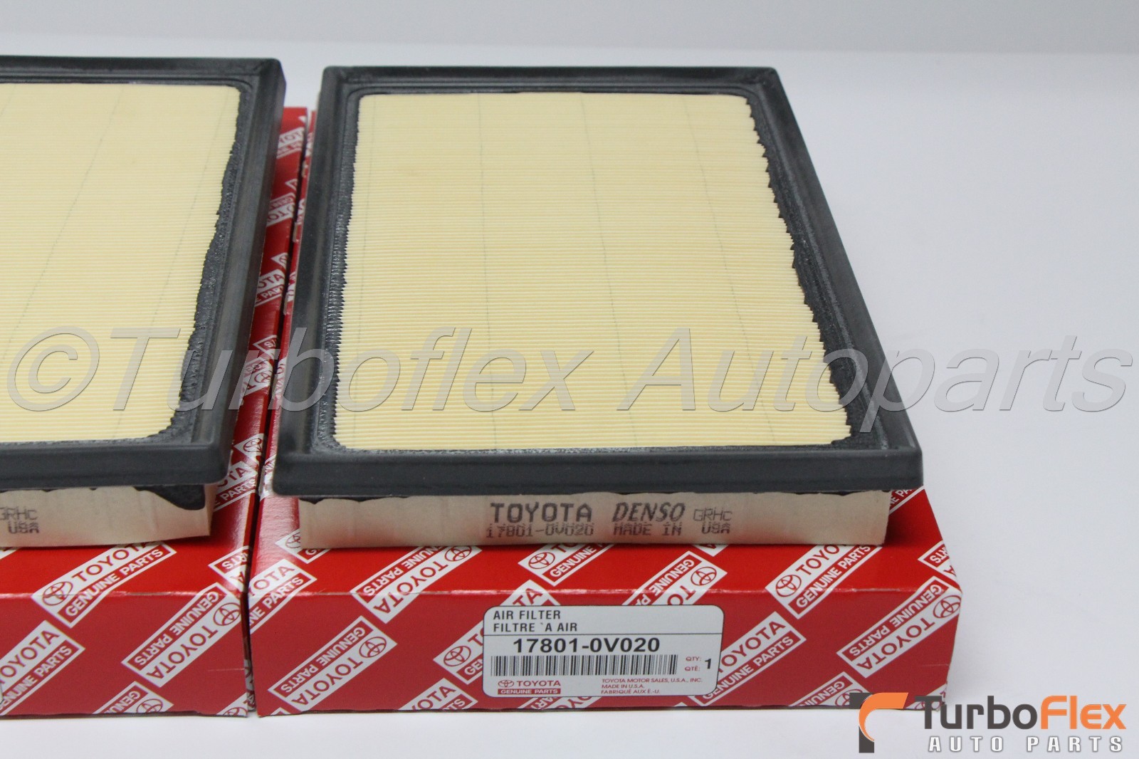 Lexus LS460 / LS460L 2007-2017 Genuine Air Filter Set of 2 Genuine ...