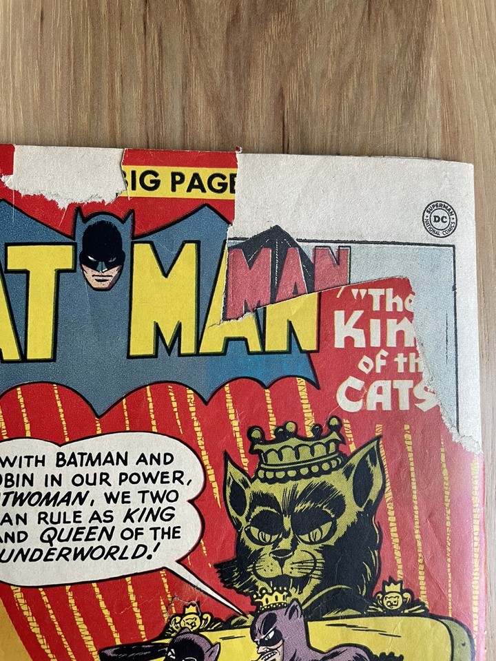 Batman #69 DC Comic 1952 Golden Age Catwoman! low grade | eBay
