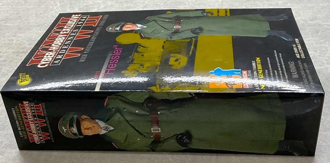 WWII DRAGON German Tank Unit Commander Colonel Hessler Ardennes 1944 1/ ...