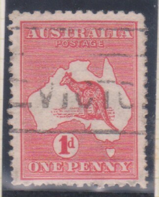 (F236-70) 1913 AU 1d red DII A. Kangaroo stamp (BT) | eBay UK