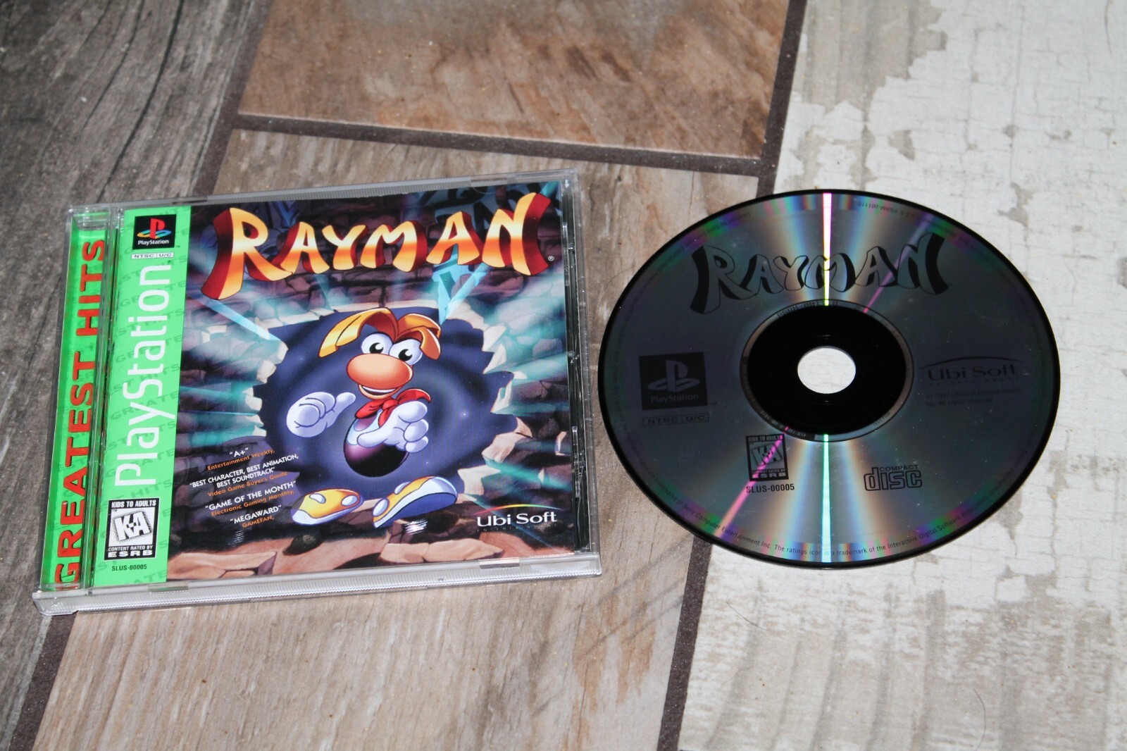 Rayman Playstation 1 PS1 Game I Complete CIB Tested & Working! FREE ...
