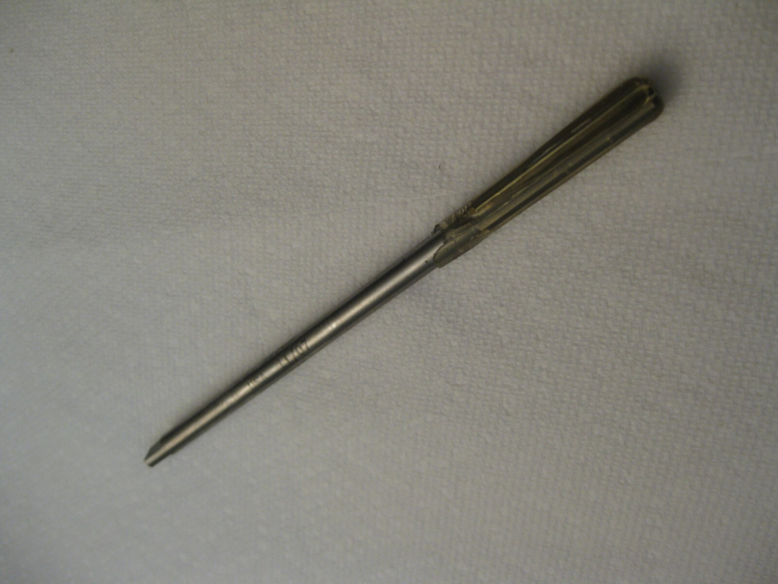 .2615" Carbide Flute Reamer, Tang Shank, 4Fl. 6" Lg., Hannibal Carbide ...