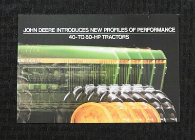 1979 JOHN DEERE 2040 2240 2440 2640 2840 Trattore 15.2cmx22.9cm Jumbo ...