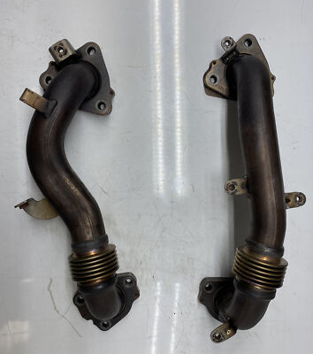 2017-2022 OEM Chevy GMC 2500HD Left and Right Up-Pipe 12681437 12681162 ...