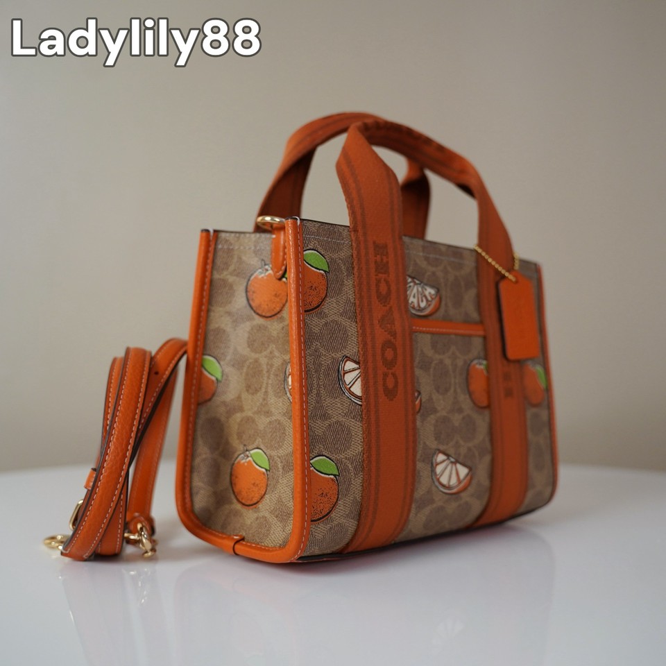 NWT Coach CAR80 CAR81 CAR79 Smith Tote Bag 24 Coated Canvas Smooth ...
