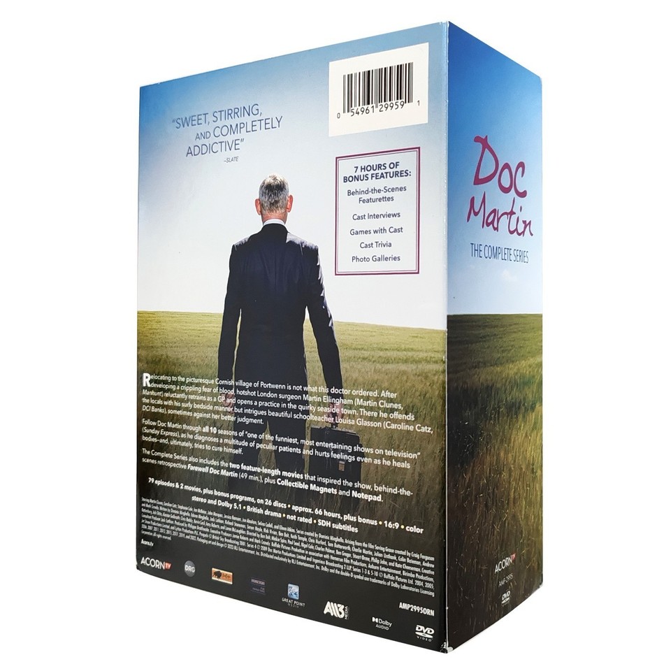 Doc Martin : the Complete Series Season 1-10 (DVD 27-Disc Box Set ...