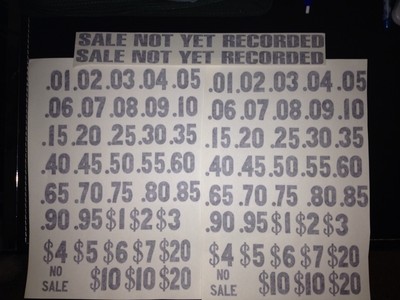 Large National Cash Register Ncr Set Of Decal Stickers For Flags And ...