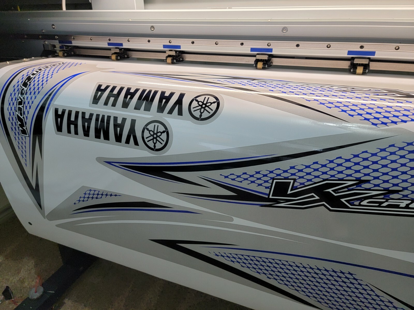 YAMAHA WAVERUNNER VX CRUISER 05-09 Graphics / Decal / Sticker Kit Grey ...