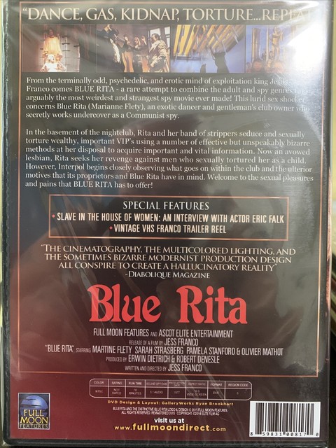 Blue Rita (DVD, 1977) for sale online | eBay