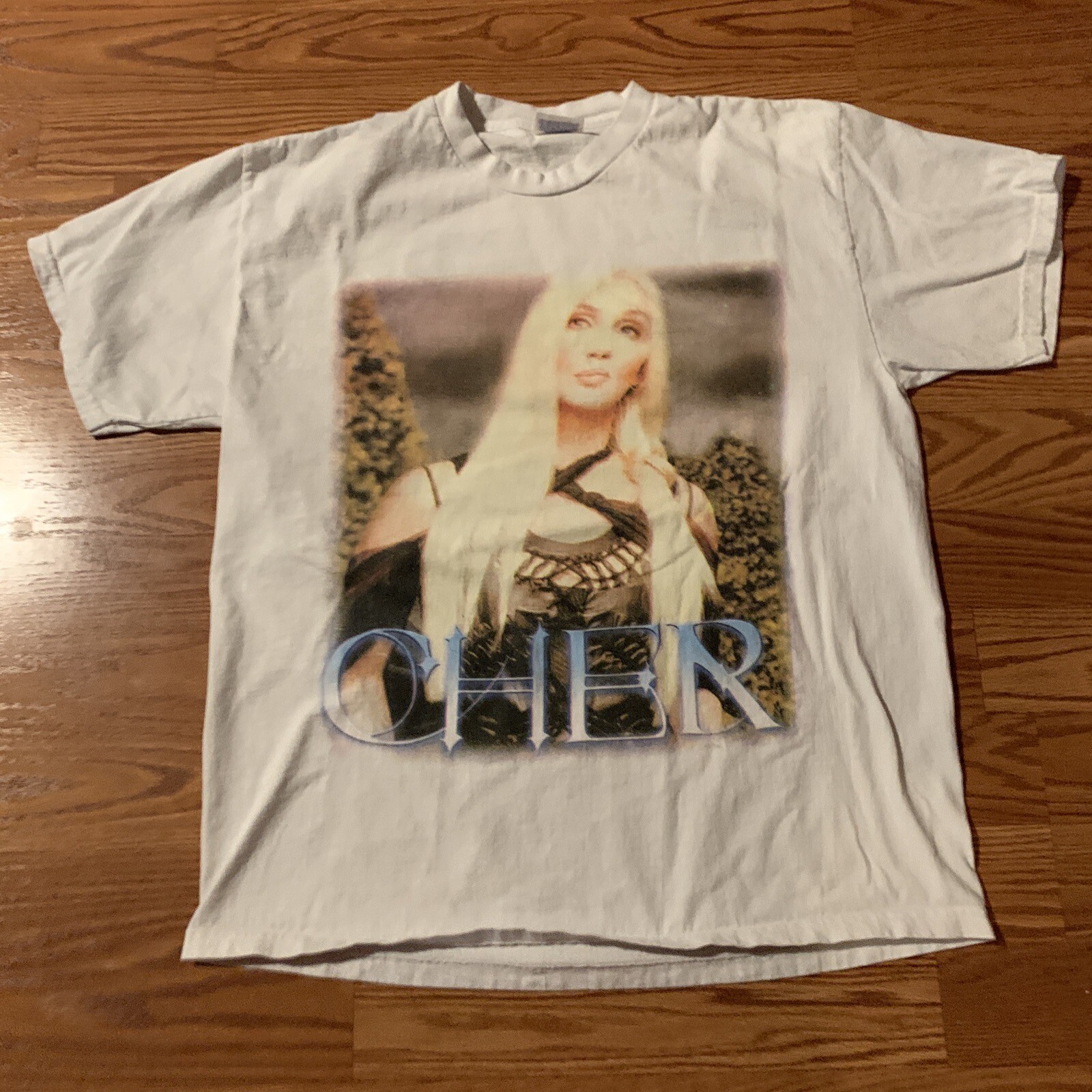 Cher Parking lot? concert tee Farewell Tour 2003 RARE… - Gem