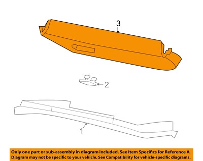 CHRYSLER OEM 06-08 Crossfire Lift Gate Interior Trim-Lower Panel ...