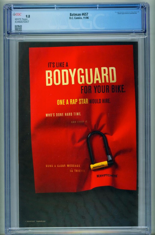 Batman #657 2006 - DC -CGC 9.8 - Comic Book | eBay