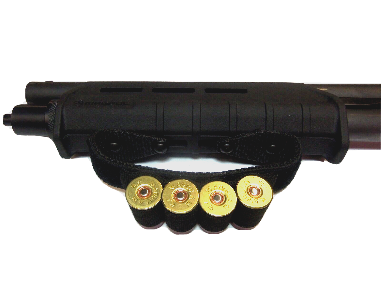 REMINGTON 870 TAC-14 M-LOC FOREARM STRAP WITH 4 SHELL HOLDER * LIFETIME ...