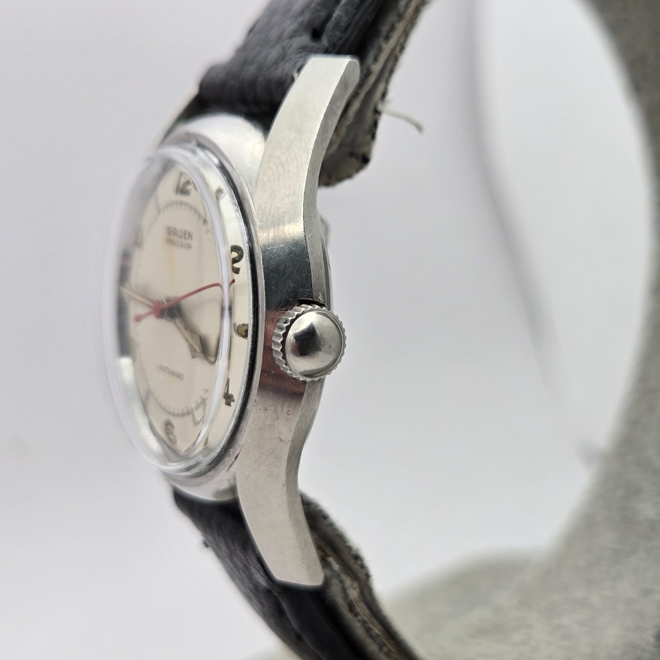 Vintage GRUEN men's automatic watch 480SS 17Jewels Military swiss 1950s ...