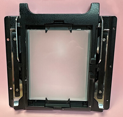 4x5 Graflex Graflok back assembly, complete, fresnel & glass, EXC++ | eBay