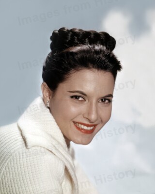 8x10 Print Elana Eden The Story of Ruth 1960 Beautiful Color Portrait ...