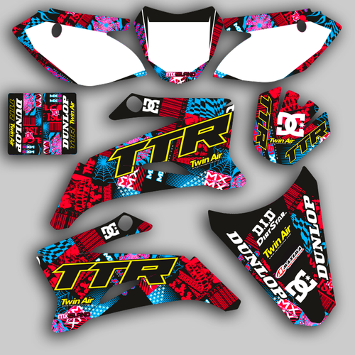 2006 2007 2008 2009 2010 2011 12 13 14 15 16 17 18 TTR 50 DECALS TTR50 ...