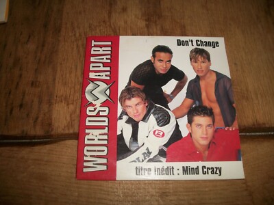 CD 2 titres, worlds apart, don't change, mind crazy | eBay