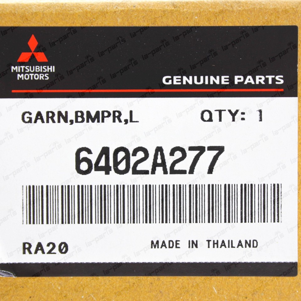 NEW GENUINE MITSUBISHI MIRAGE G4 FOG LIGHT COVER BUMPER TRIM GARNISH LH ...