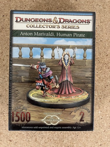 D&D Collector's Series Forgotten Realms: Anton Marivaldi, Human Pirate ...
