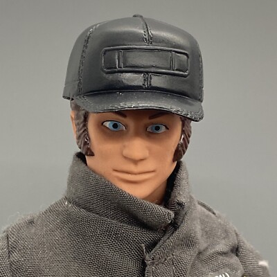 Mego Repro Black ball cap Hat Trucker Snapback World's Greatest Super ...