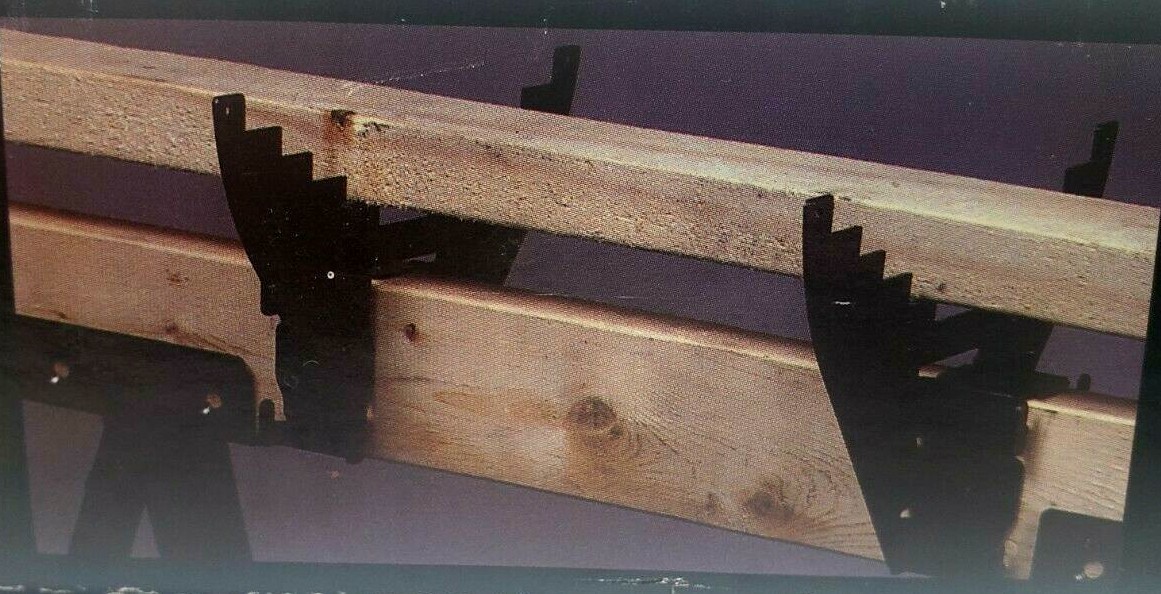Sawhorse Brackets SurSet wood stabilizers for sawing sanding planning ...