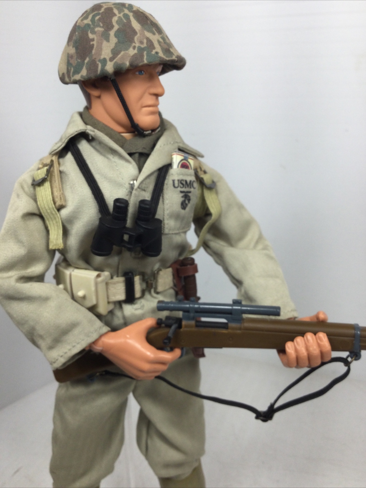 1/6 HASBRO GI JOE WW2 USMC MARINE SNIPER 1903 SPRINGFIELD + CIG’S ...