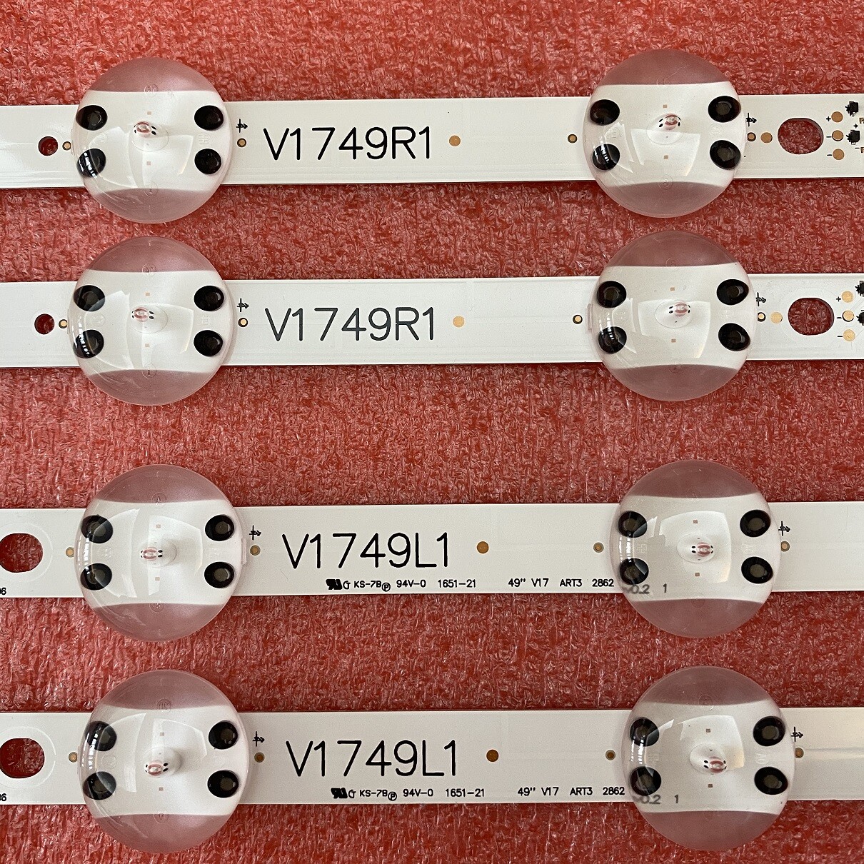 LED Strip For LG 49UJ6100 49UJ6300 49UJ6307 49UJ6309 49UJ6320 49UJ6350 ...