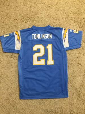 LaDainian Tomlinson San Diego Chargers Powder Blue Reebok Jersey ...