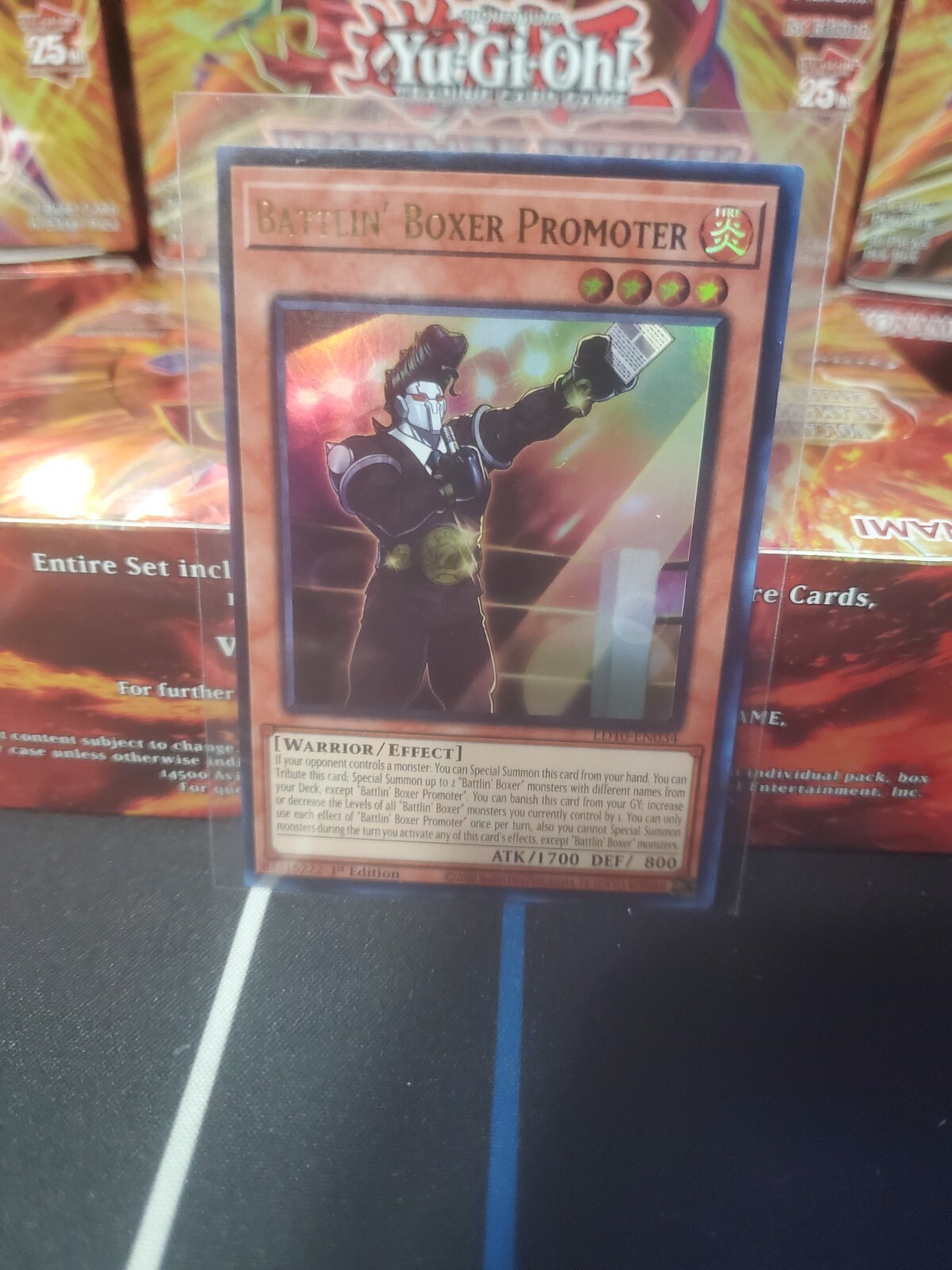 Yugioh! Battlin' Boxer Promoter - LD10-EN034 - Ultra Rare - 1st Edition ...